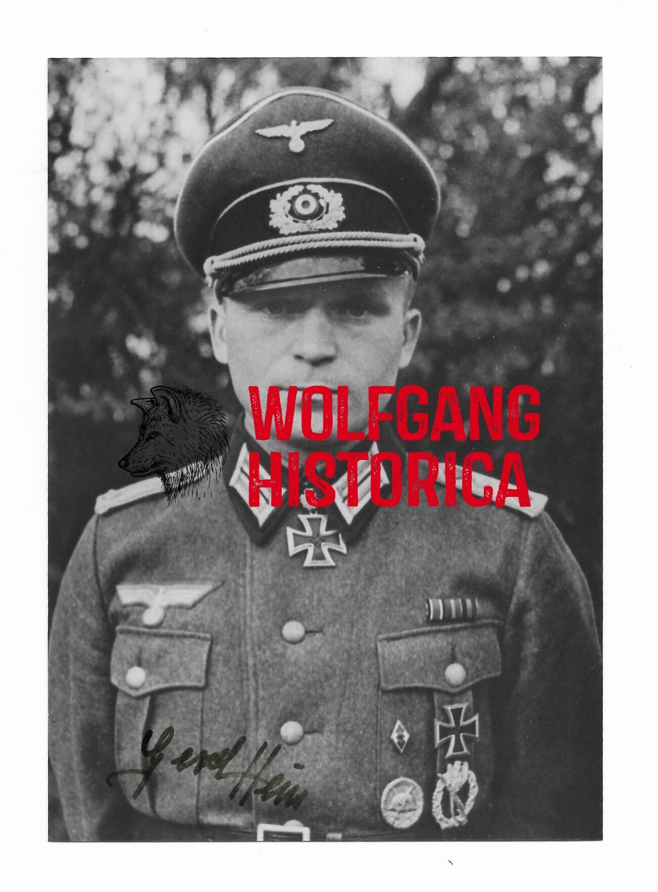Gerhard Hein – Infanterie-Regiment 209 (Eichenlaub) (later with the 12 ...