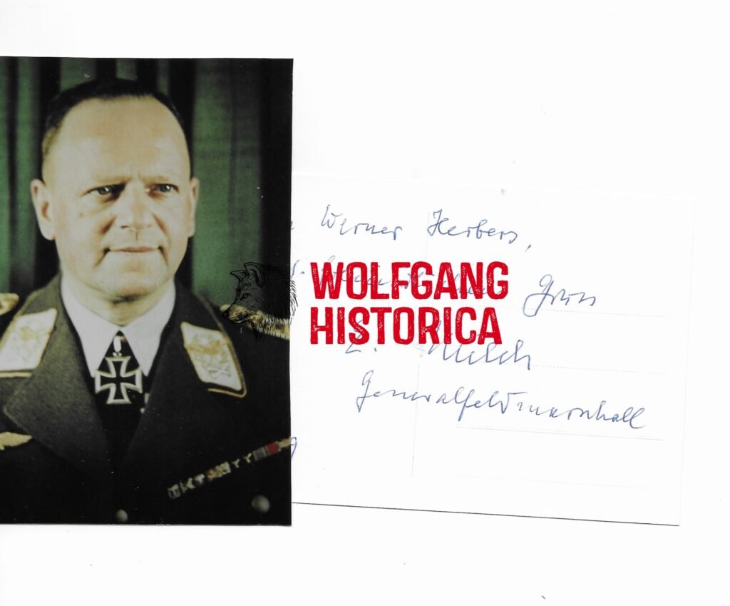 Erhard Milch Generalfeldmarschall Wolfgang Historica