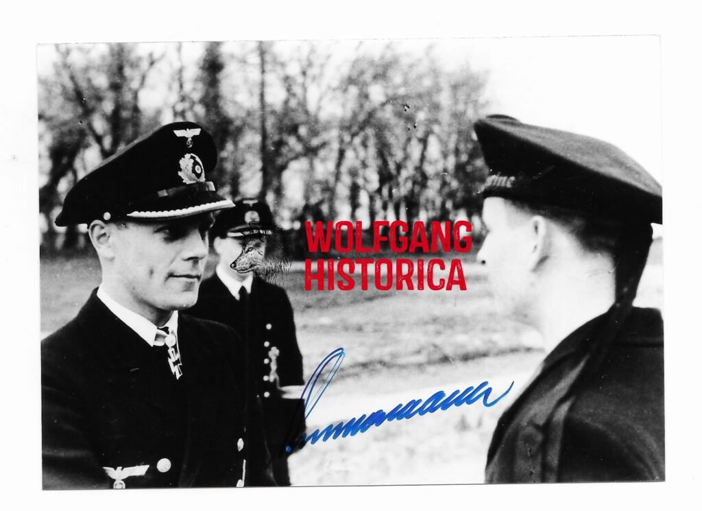 Carl Emmermann – Kommandant of “U-172” (Eichenlaub) – Wolfgang Historica