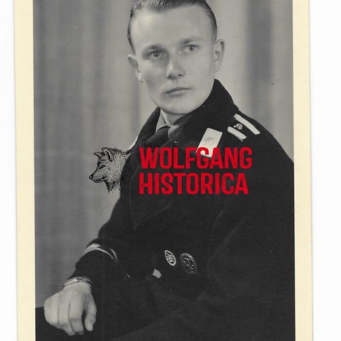 “Hermann Göring” Studioportrait of a Panzer(jäger) Soldier – Wolfgang ...
