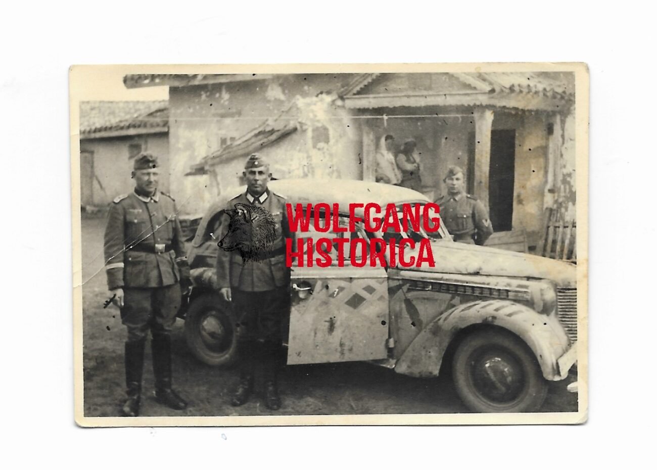 Wehrmacht Vehicle Camouflaged – Wolfgang Historica