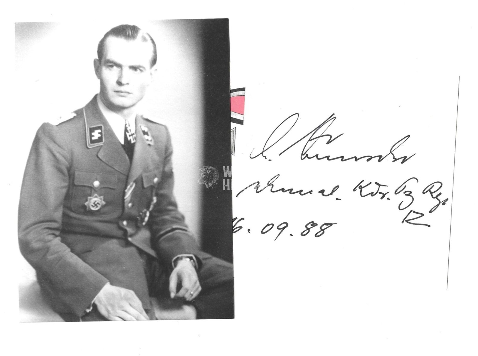 Max Wünsche – SS-Panzer-Regiment 1 “LSSAH” & 12 “Hitlerjugend ...