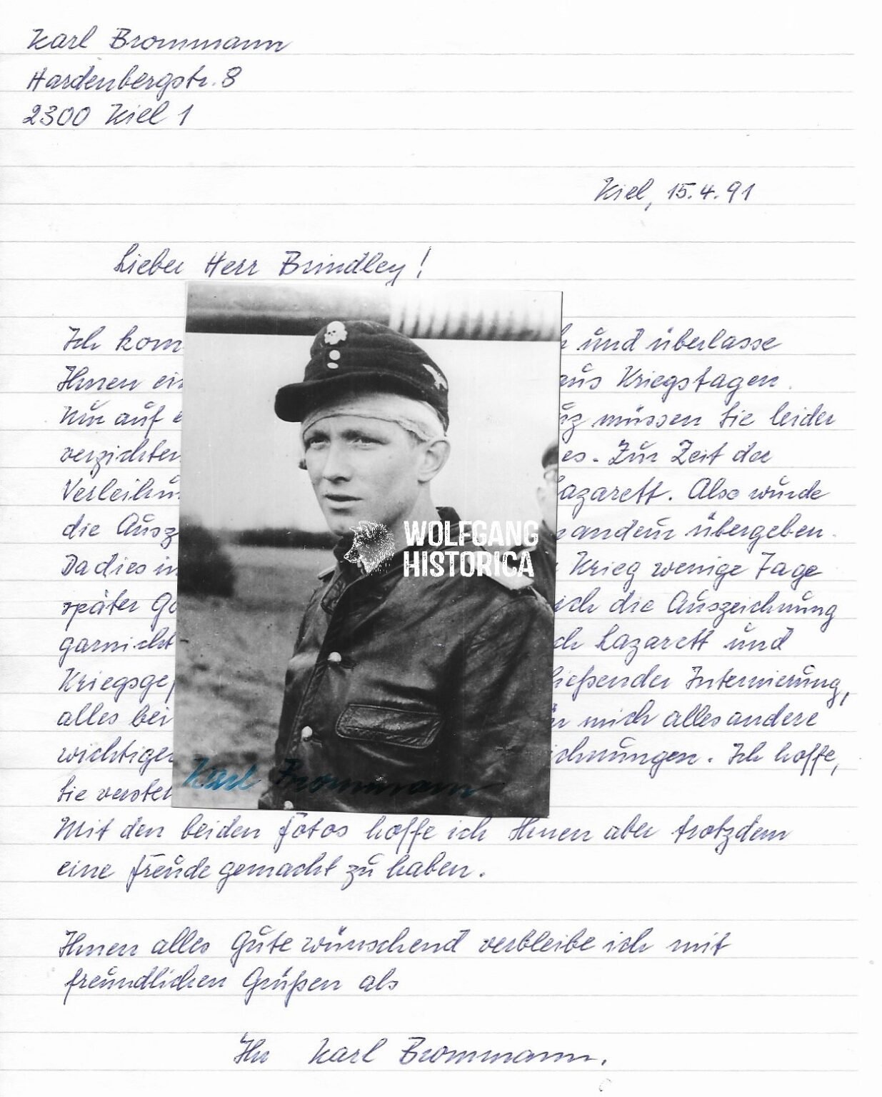 Karl Brommann – schwere SS-Panzer-Abteilung 503 (King Tiger & Battle of ...