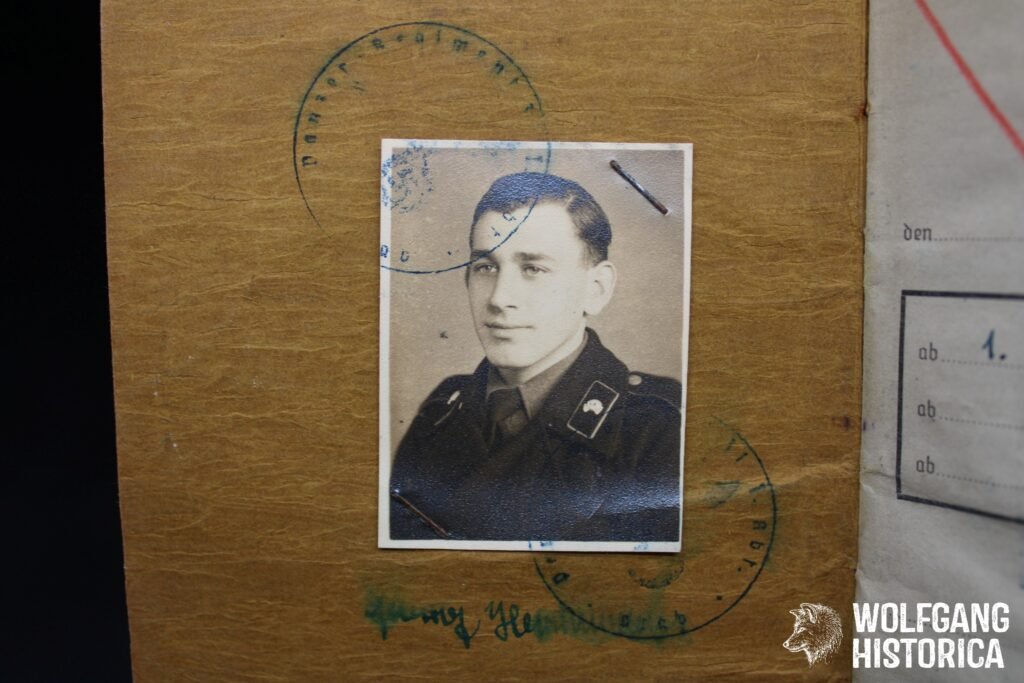 KIA Soldbuch Panzer-Regiment 31 (Panther!) (Succumbed to his Wounds on ...