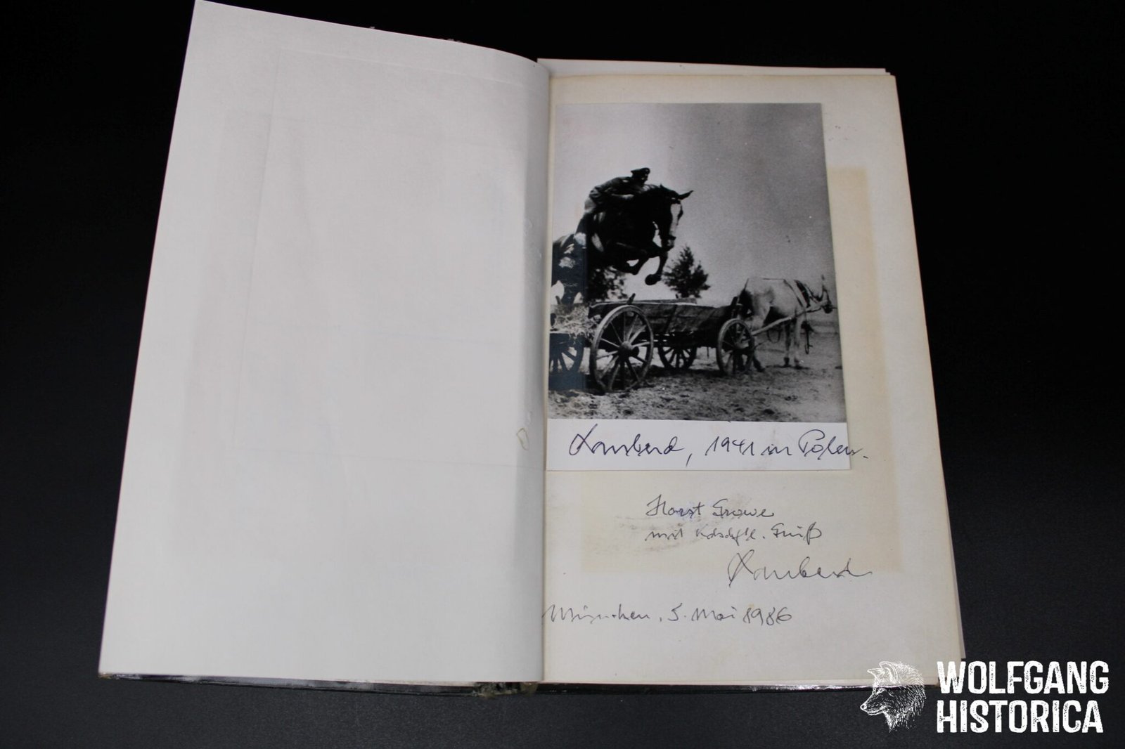 Waffen-SS KC Holders book filled with ca. W-SS 140 Signatures ...
