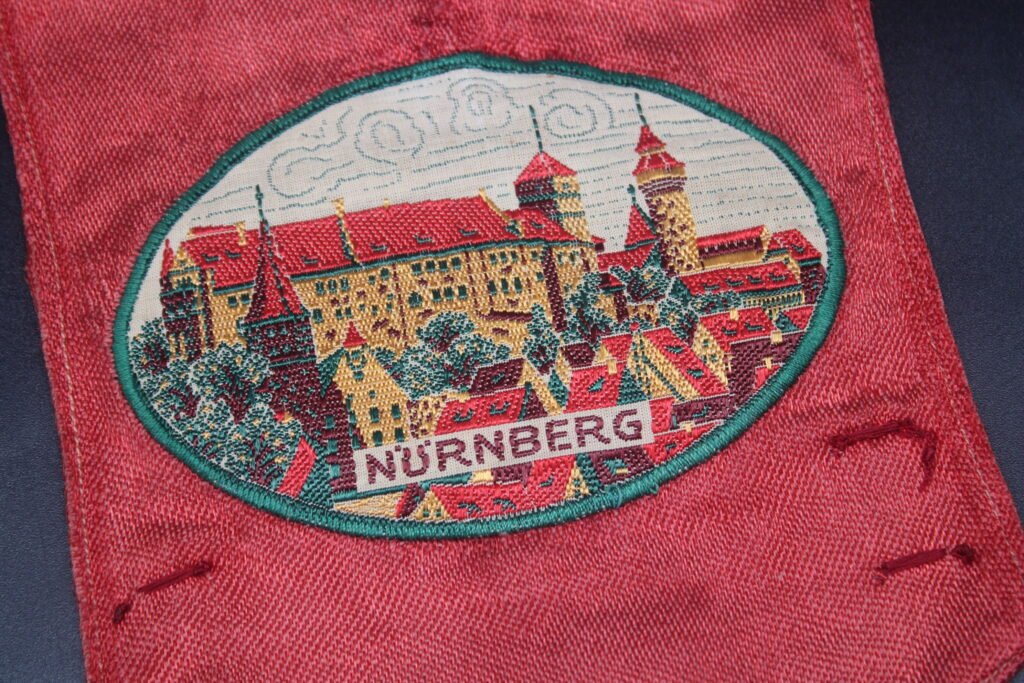 Original NSDAP Reichsparteitag 1937 Table / Wall Flag – Wolfgang Historica