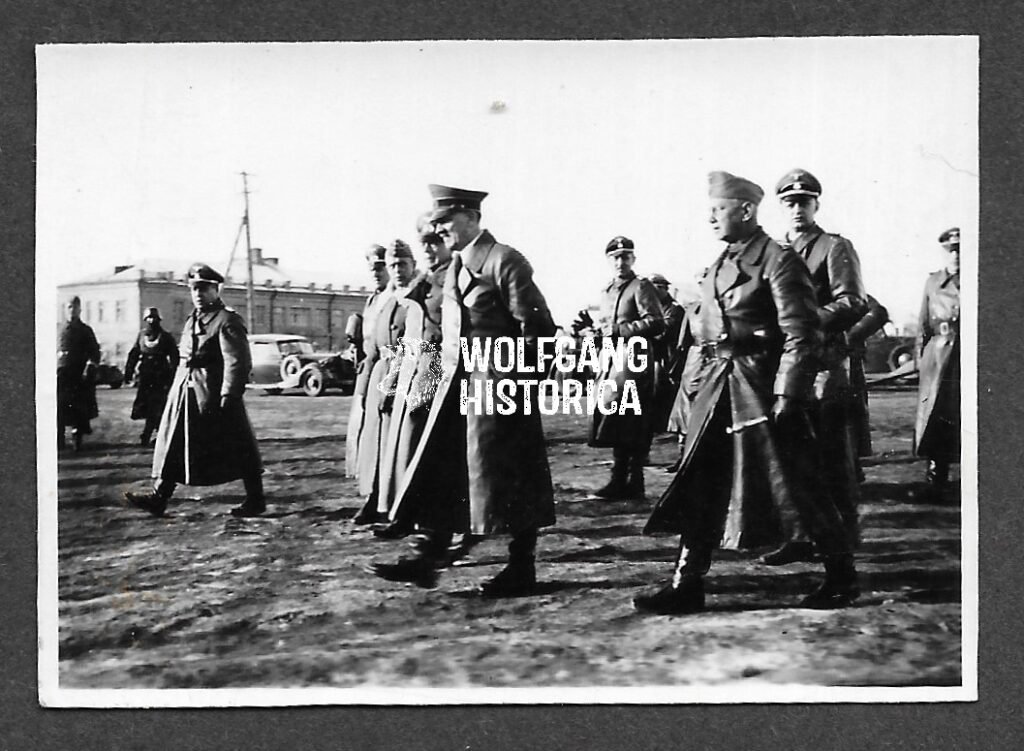 Adolf Hitler with Waffen-SS Officers and GFM Erich von Manstein ...