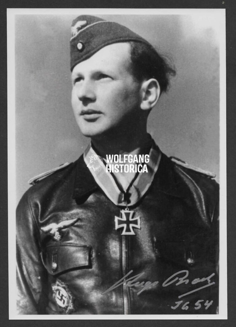 Hugo Broch – Jagdgeschwader 54 (A5 Size!) – Wolfgang Historica